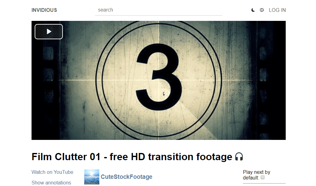 Userscript for full-width Invidious videos • Juhani Naskali